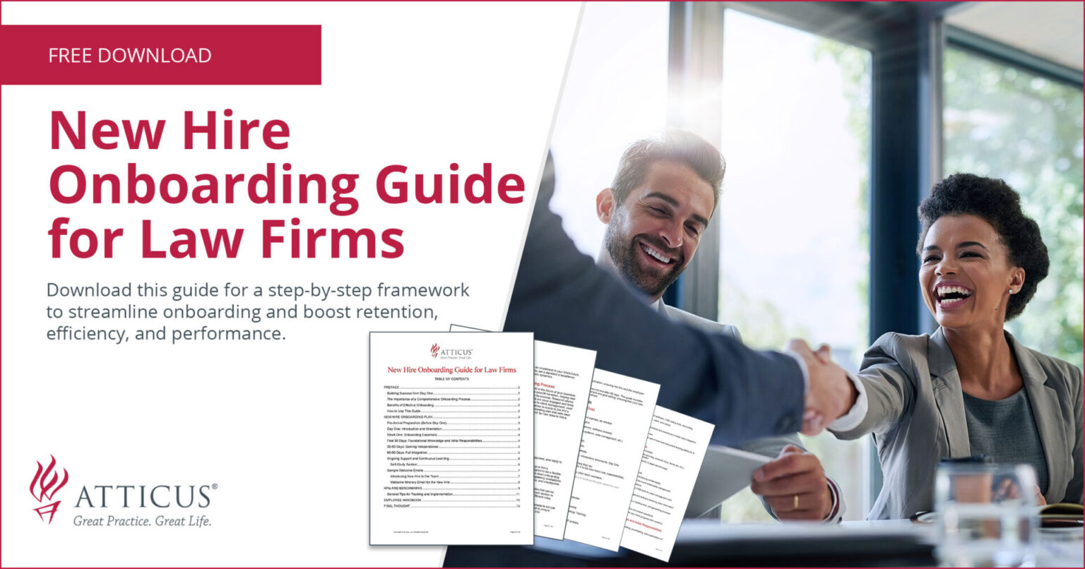 New Hire Onboarding Guide for Law Firms | Atticus