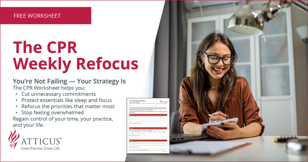 The CPR Weekly Refocus™ | Atticus